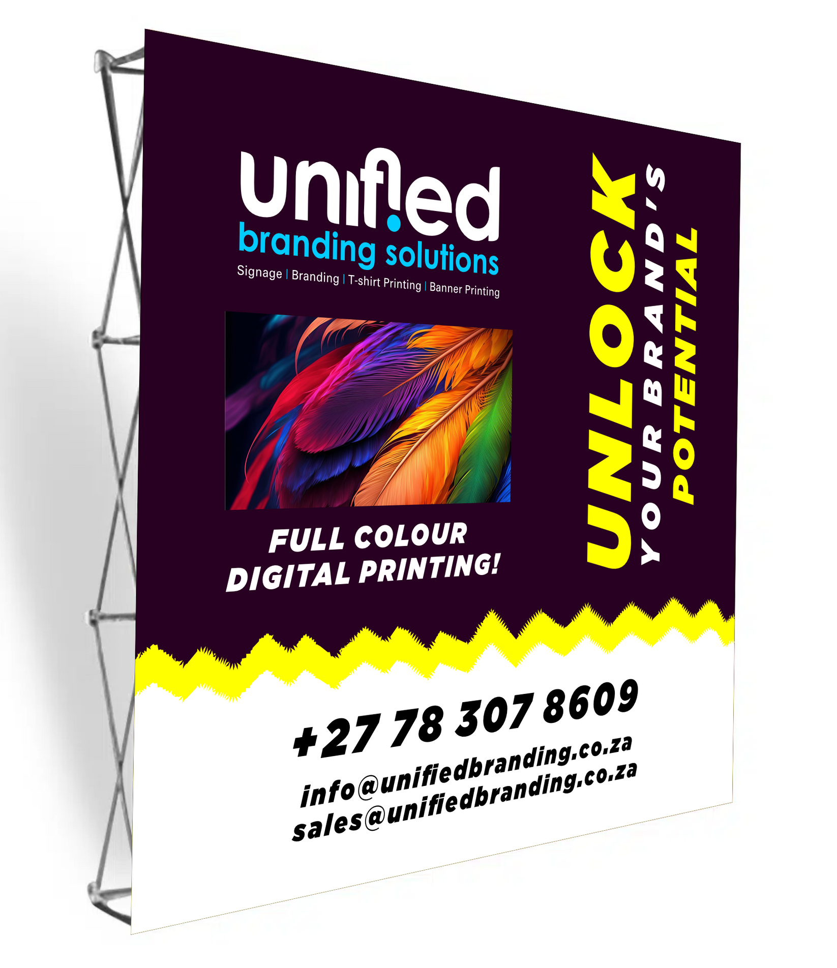 Custom Media & Banner Wall Printing in Sandton, Johannesburg – Unified ...