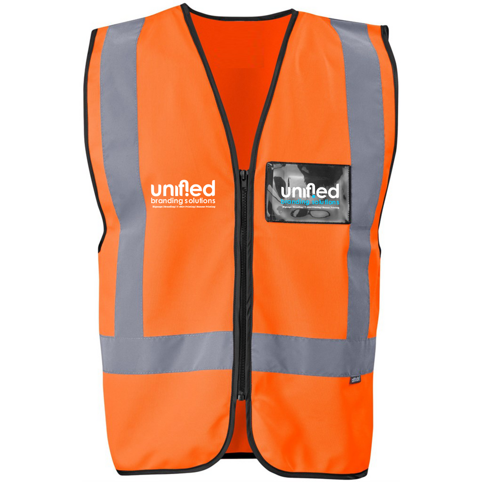 Branded Reflective Vest – Unified Branding Solutions